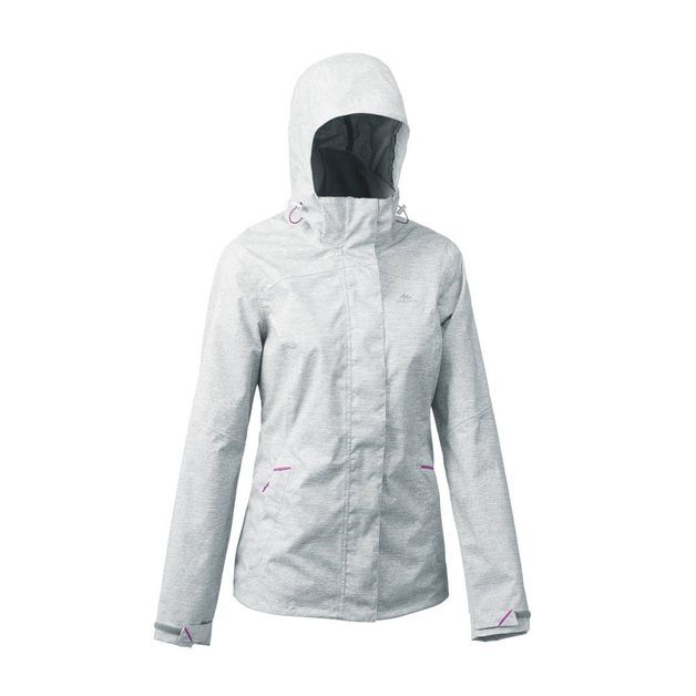 Jaqueta Feminina de Trilha Impermeável MH100 Quechua