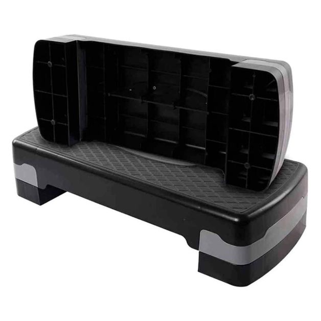 Step Academia Aeróbico Ajustável - 2 níveis de altura - MBFit