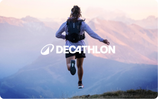 Decathlon | Cartão Presente 100% Virtual (E-Gift Card)