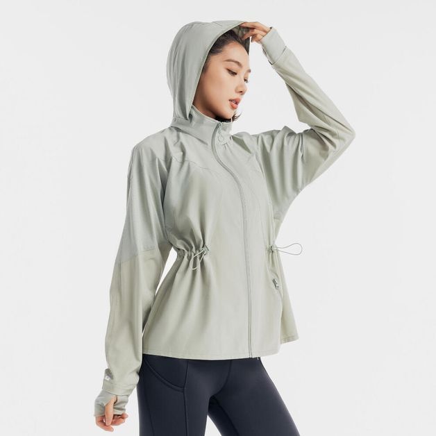 Decathlon | Jaqueta Feminina de Treino Fja 500 Domyos Creme