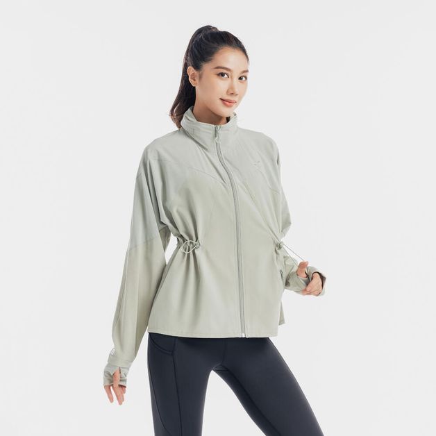 Decathlon | Jaqueta Feminina de Treino Fja 500 Domyos Creme