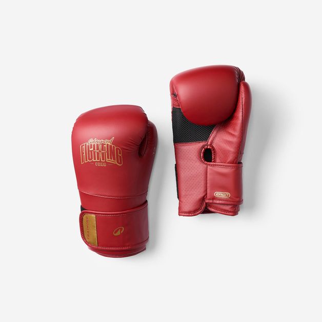 Decathlon | Luvas Adulta de Boxe com Espuma Ergonômica Domyos Vermelha