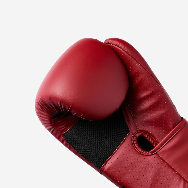 Decathlon | Luvas Adulta de Boxe com Espuma Ergonômica Domyos Vermelha