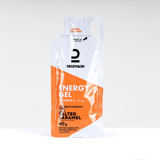 Decathlon | Gel de Carboidrato com Vitamina C 40g Decathlon Caramelo