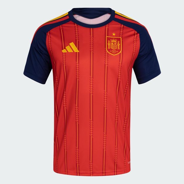 Decathlon | Camisa Masculina de Futebol Espanha 26 Home Vermelha