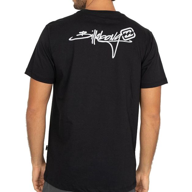 Decathlon | Camiseta Billabong Bracket Script WT26 Masculina Preto
