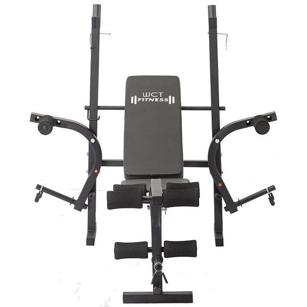 Decathlon | BANCO DE SUPINO COM VOADOR CADEIRA FLEXORA AJUSTÁVEL - WCT ...