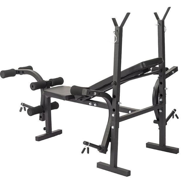 Decathlon | BANCO DE SUPINO COM VOADOR CADEIRA FLEXORA AJUSTÁVEL - WCT ...